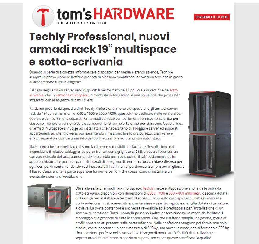 Under-desk Server Rack 19" Rack 600x800 12 Units Black - Server Rack ...