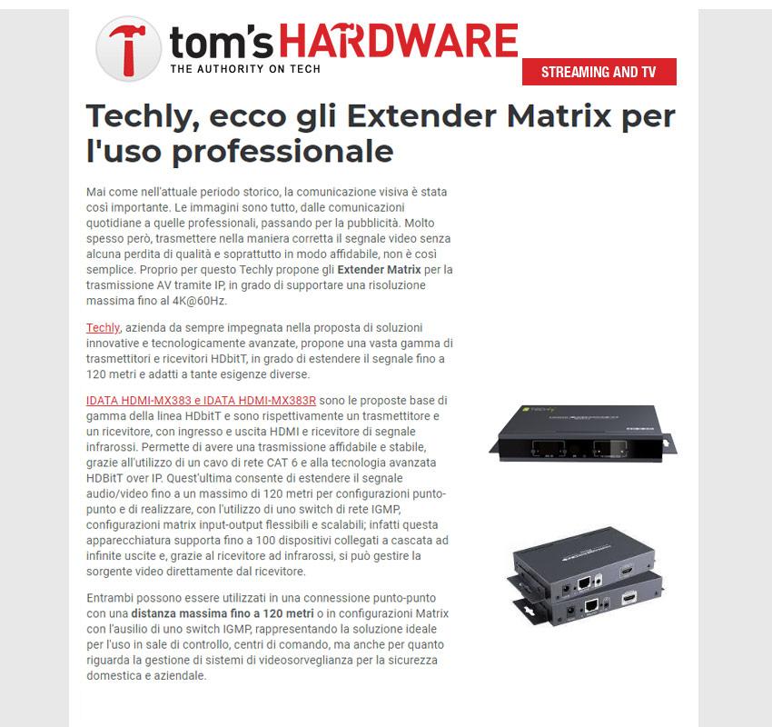 Matrix HDMI Receiver HDbitT Extender up to 120m with IR - Audio Video ...