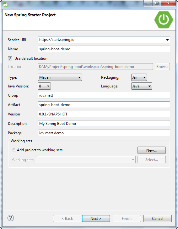 菜鳥工程師 肉豬: 使用Spring Tool Suite(STS)建立spring boot專案