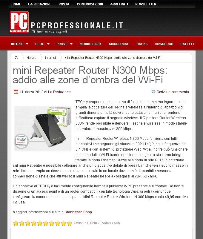 Wall Plug Wireless Router 300N Wall Repeater2 - Wireless Products ...