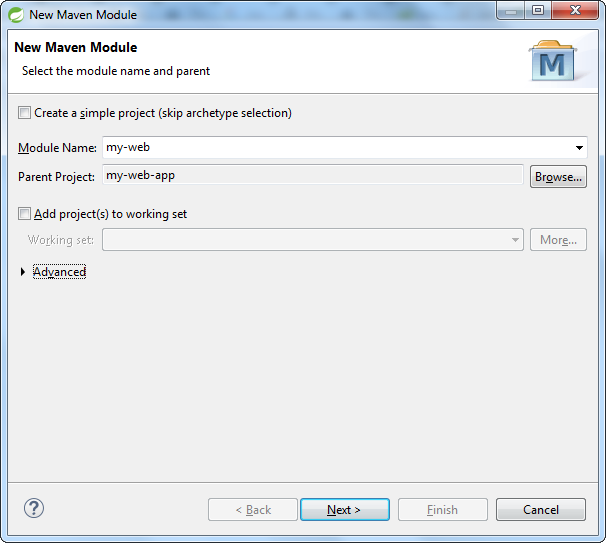 菜鳥工程師 肉豬: 使用Eclipse建立Maven Spring Boot多模組專案 How to create Spring Boot ...