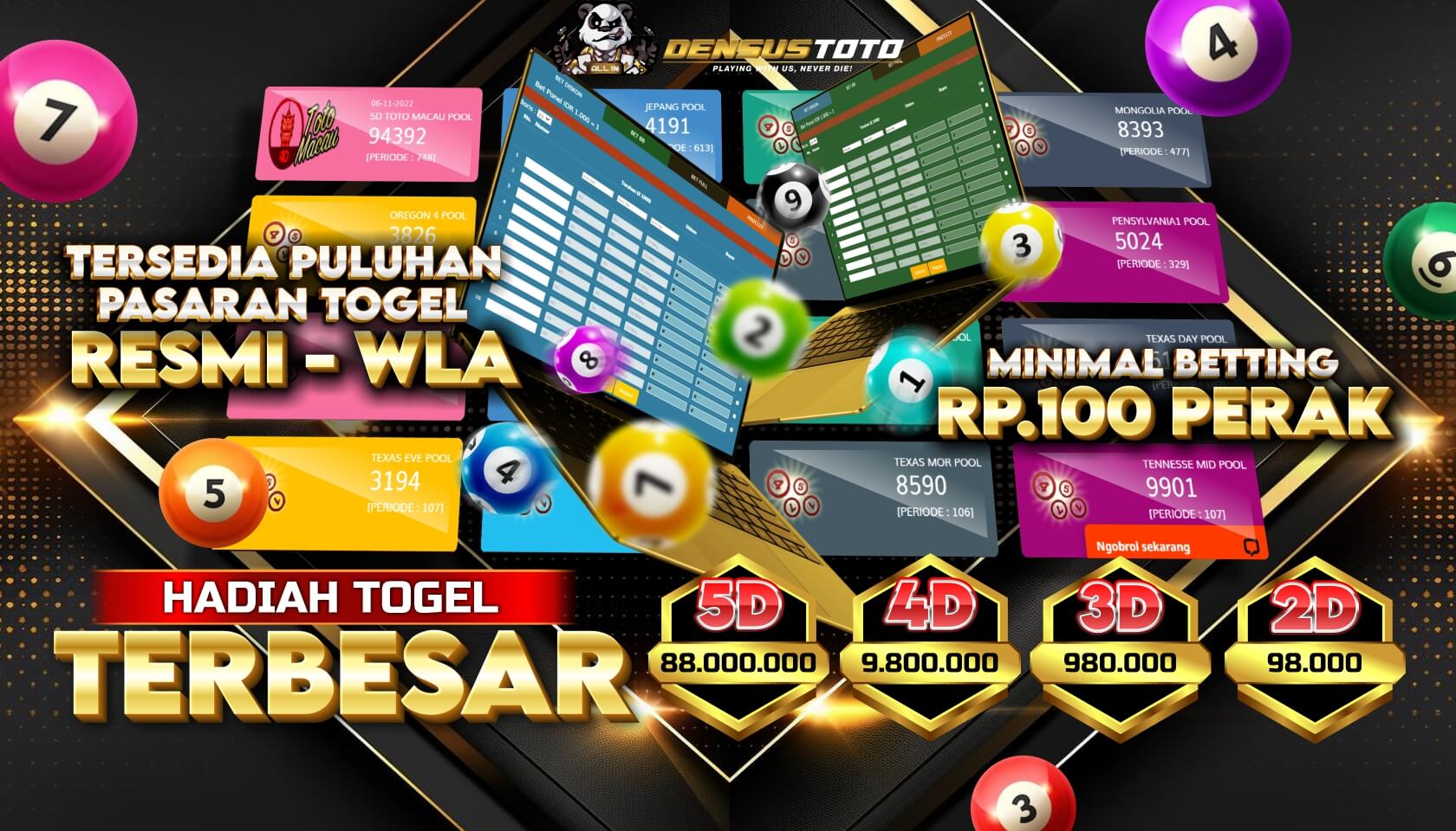 DENSUSTOTO >>> LINK SITUS BETTING TOGEL-SLOT-CASINO TERBAIK 2024