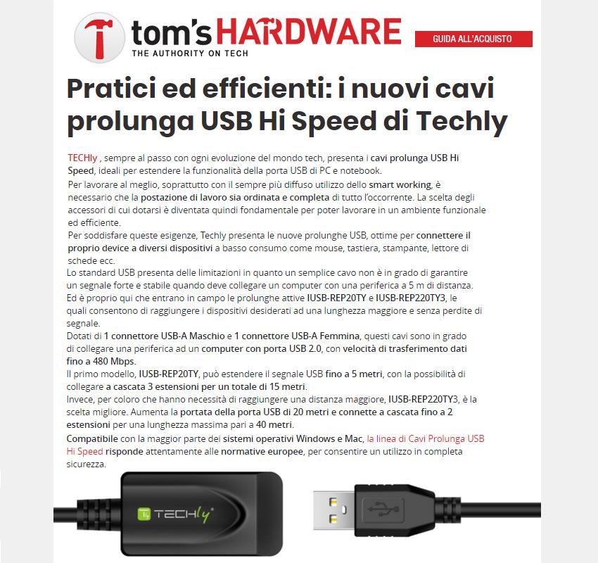 Active Extension Cable Extender USB Hi Speed Signal Extender 10m Black ...